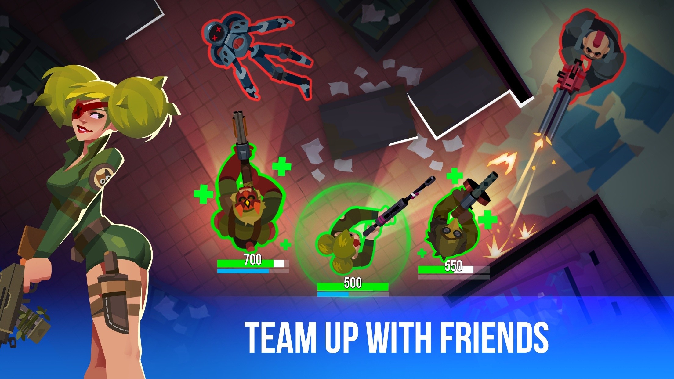 Bullet Echo - Tactical Mobile Team Shooter from ZeptoLab